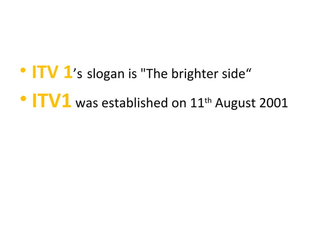 Itv1 | PPT
