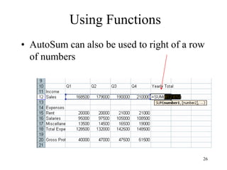 Electronic Spreadsheets | PPT