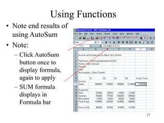 Electronic Spreadsheets | PPT