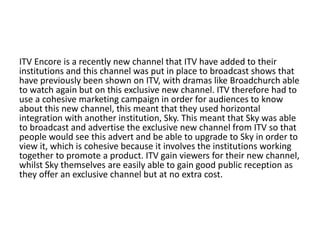 ITV Encore Research | PPT