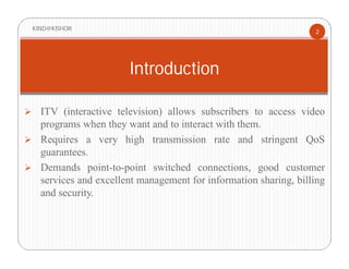ITV ( Interactive Television ) | PDF