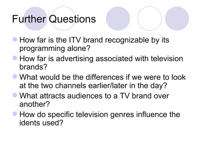 Itv presentation | PPT