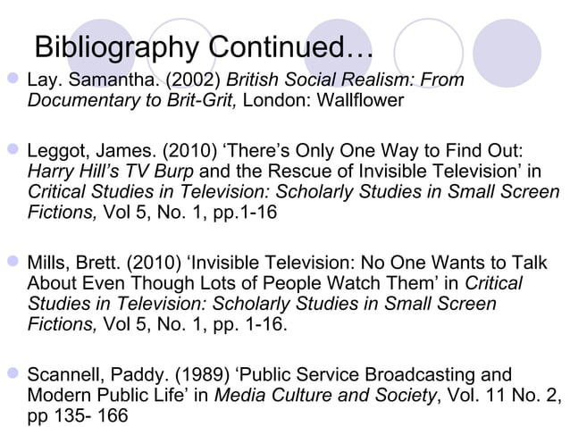 Itv presentation | PPT