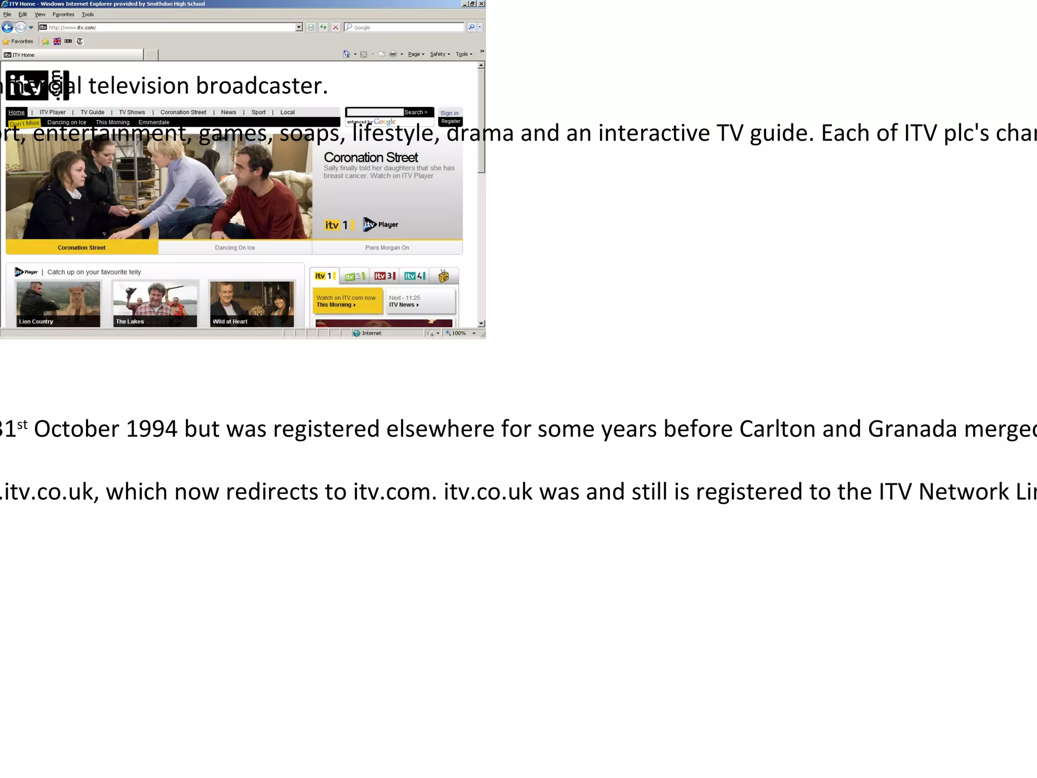 ITV and RTL Group | PPT