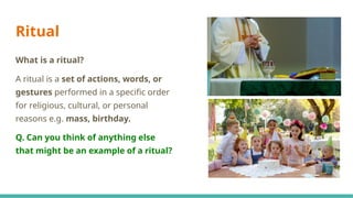 Pilgrim Journeys, Pilgrimage examples and Rituals PowerPoint | PPTX