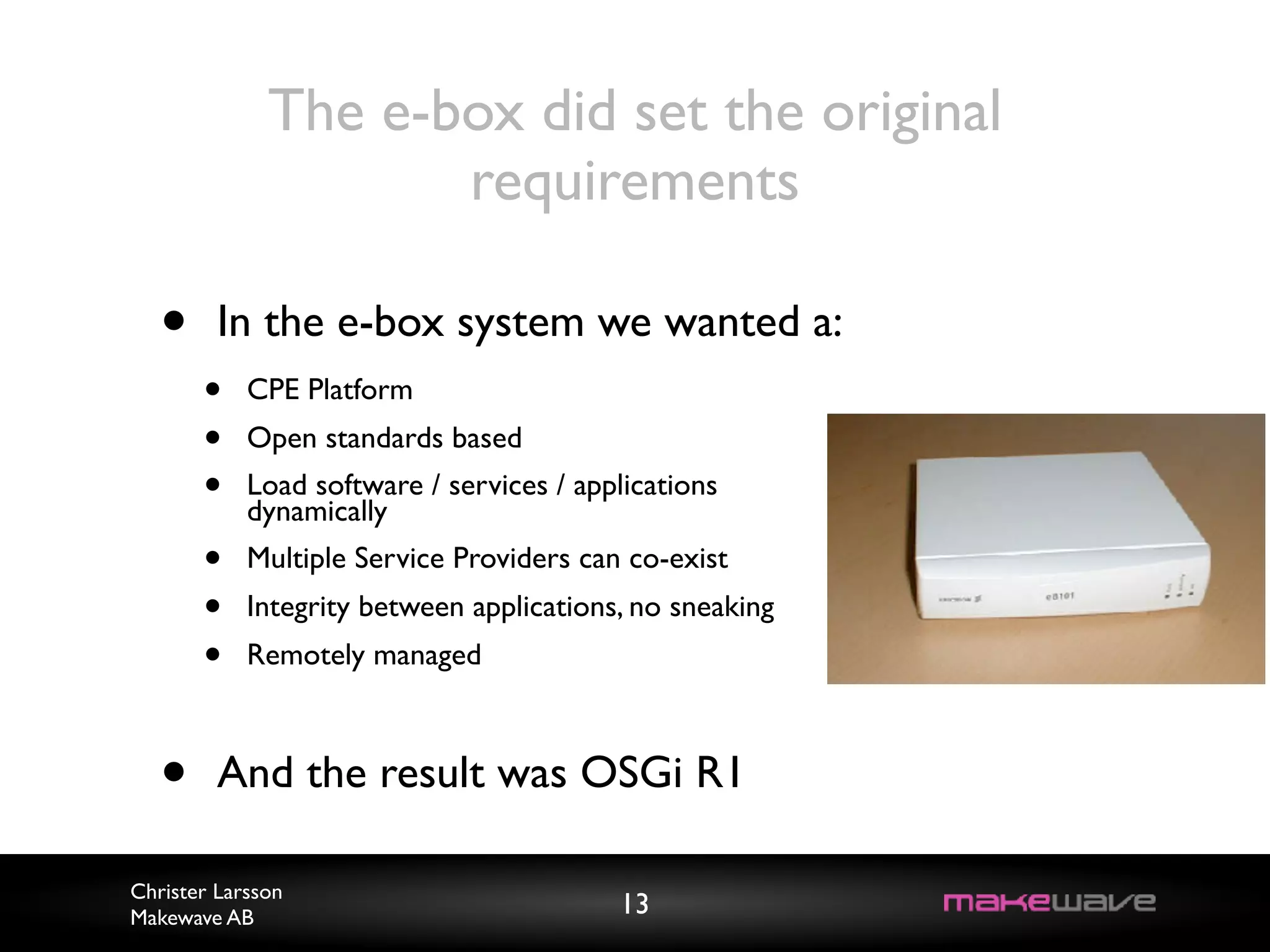 It Was Twenty Years Ago Today - Building an OSGi based Smart Home ...