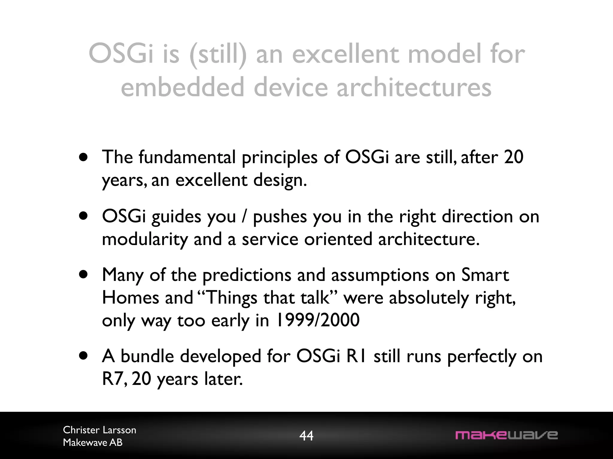 It Was Twenty Years Ago Today - Building an OSGi based Smart Home ...