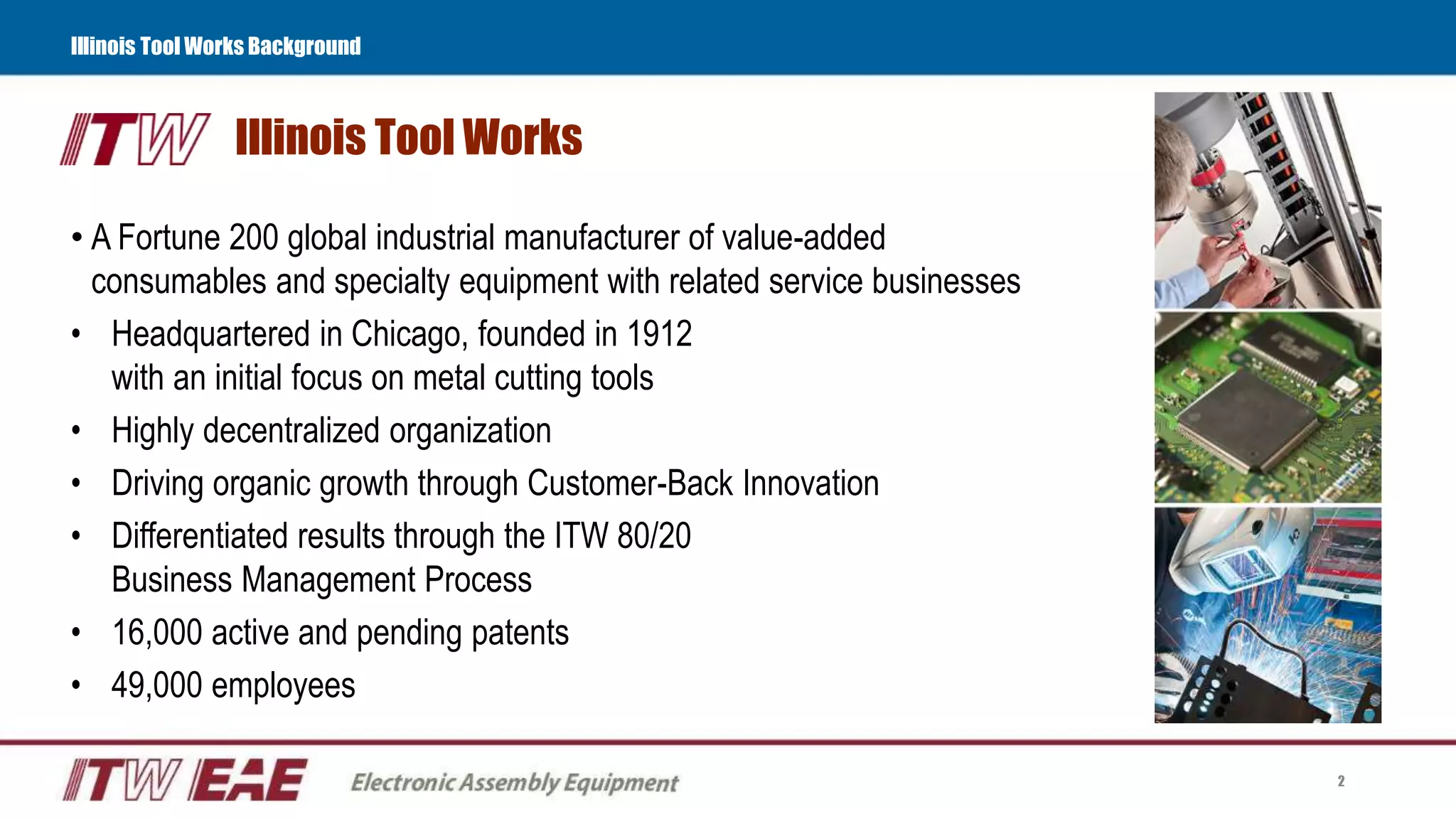 ITW EAE Electronic Assembly Equipment | PPTX
