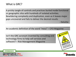 SLVA - Developing an IT GRC Strategy | PPT