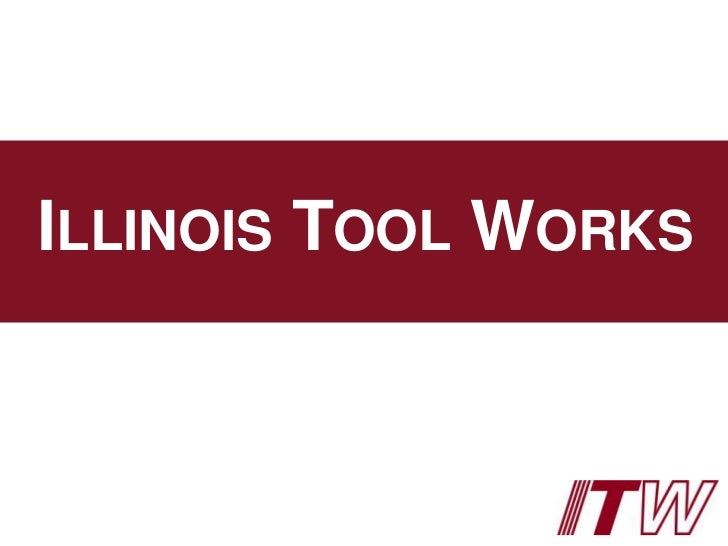 Illinois Tool Works (ITW) Stock Pitch