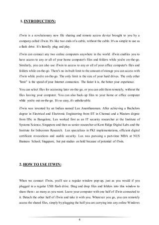 I twin report | DOCX