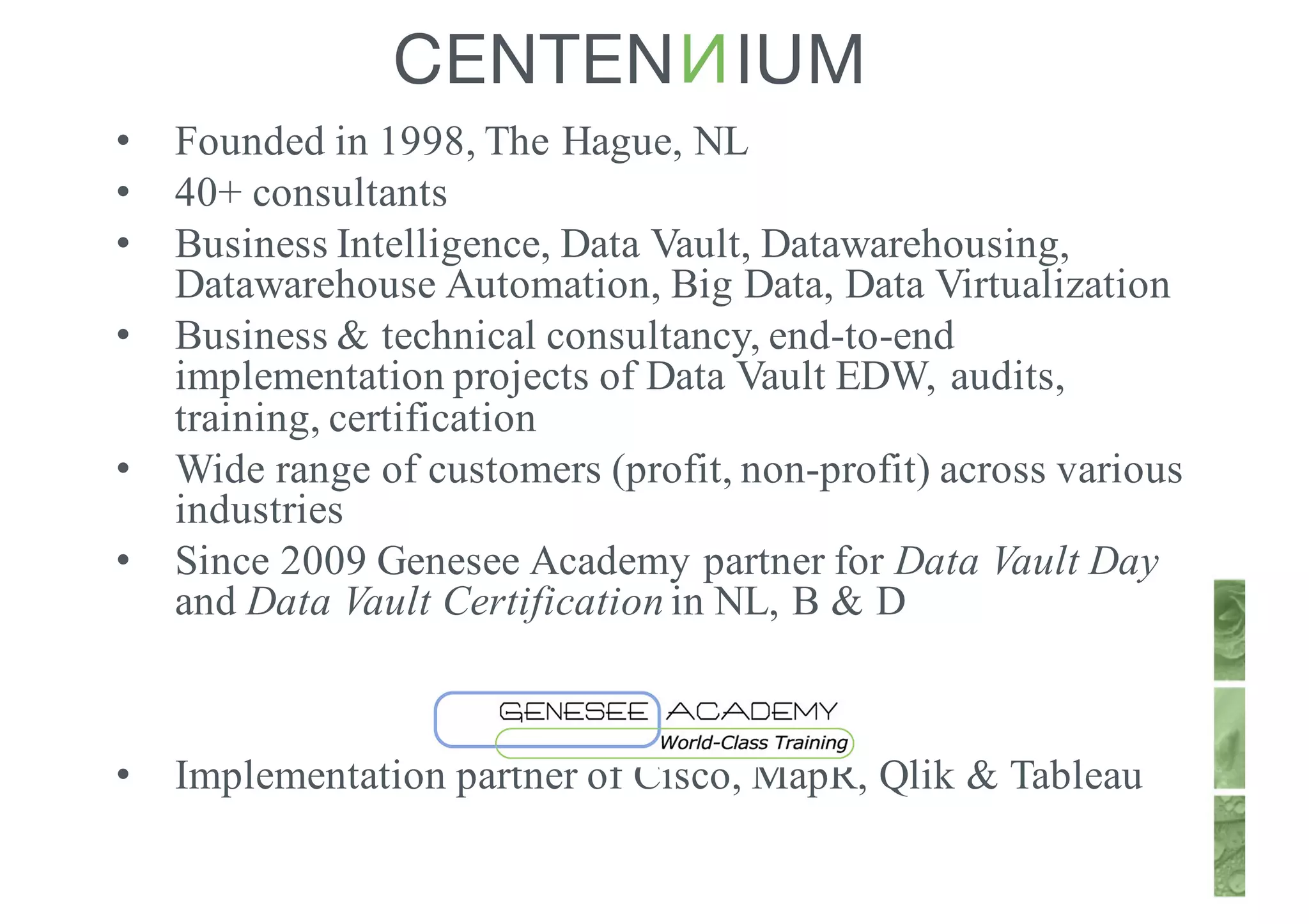 Data Vault Introduction | PPT