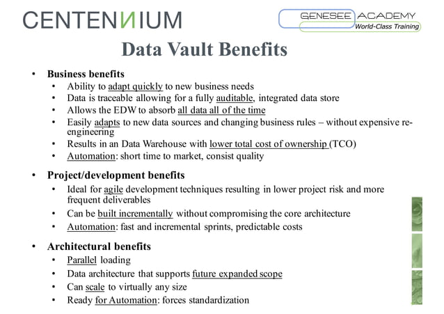 Data Vault Introduction | PPT
