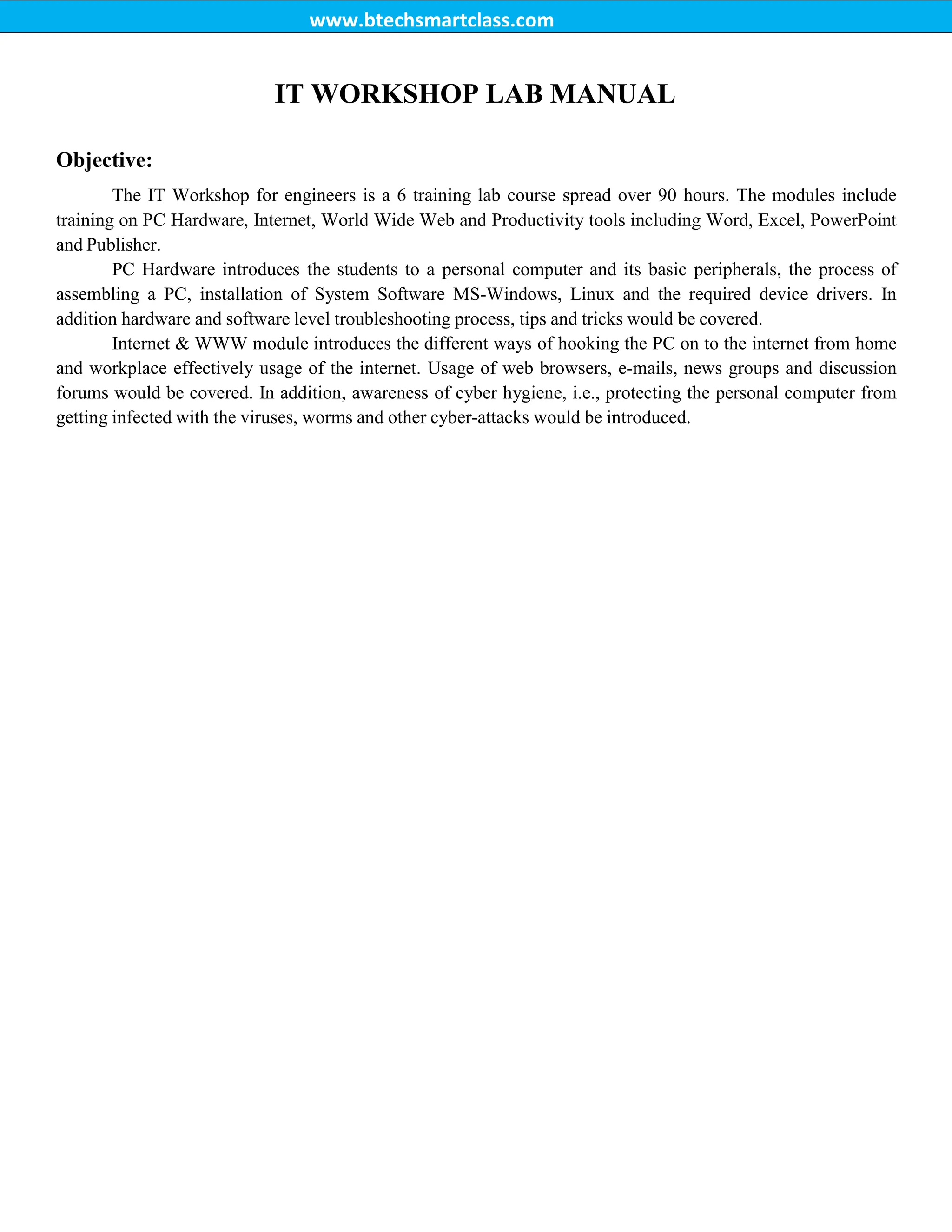 IT Workshop Lab Manualfirst year sem 1.pdf