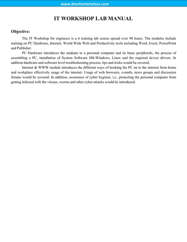 IT Workshop Lab Manualfirst year sem 1.pdf
