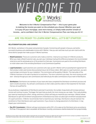 It works korea compensation plan | PDF