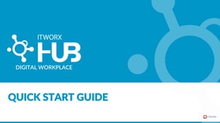 ITWORX HUB - Quick Start Guide | PPT