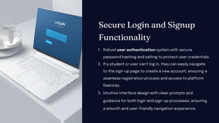 ITW project made with love with flask and postures | PPT