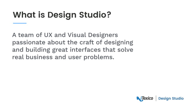 Itx design studio overview | PDF