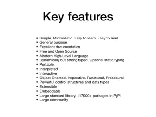 Python, Django. Why to learn? | PPT