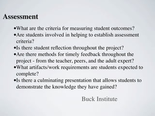 Project-Based Learning | PPT