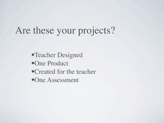 Project-Based Learning | PPT