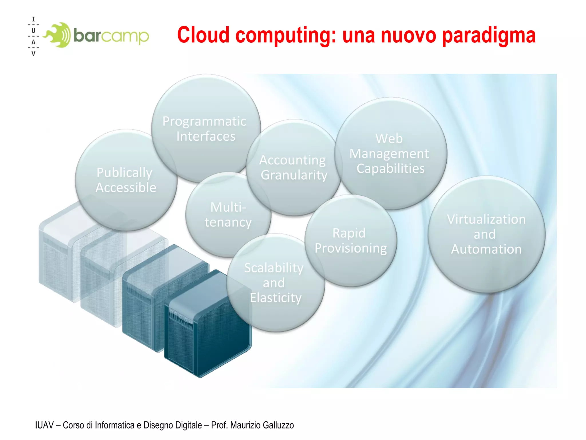 Cloud computing: un nuovo paradigma | PPT