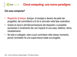 Cloud computing: un nuovo paradigma | PPT