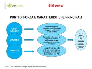 Iuavcamp presentazione definitiva-BIMserver | PPT