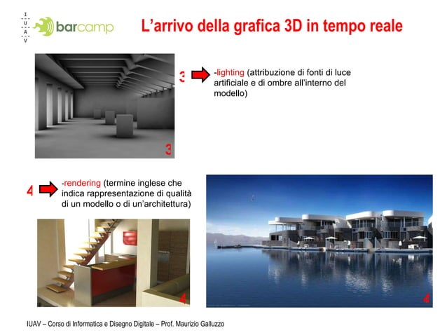 L'arrivo della grafica 3D in tempo reale | PPT | 3-D Graphics | Computer Software and Applications