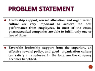 A Relational Study on Leadership Support, Reward Allocation ...