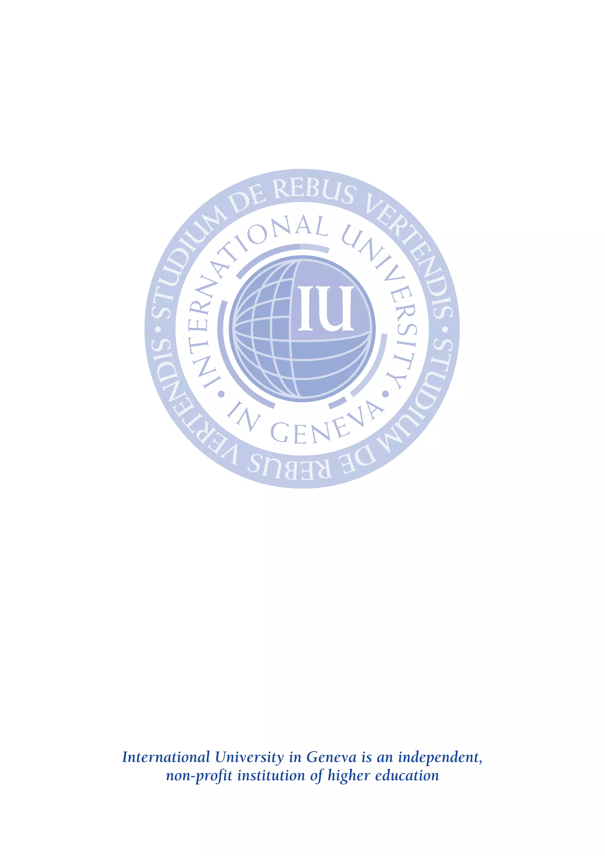 Iu Brochure 2008 2010 | PDF