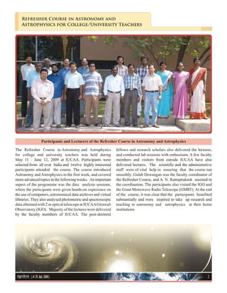 Iucaa group photo with directors and professors | PDF