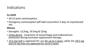Intra -Uterine Device Contraception in Kenya | PPTX