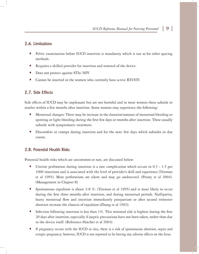 IUCD manual NHM guidelines.pdf | Pregnancy | Reproductive Health