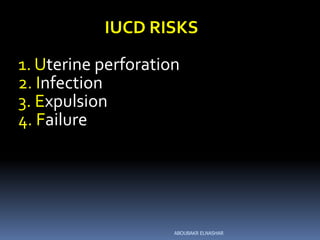 IUCD: Uterine perforation | PDF