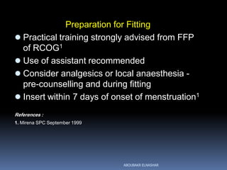 IUCD: Uterine perforation | PDF