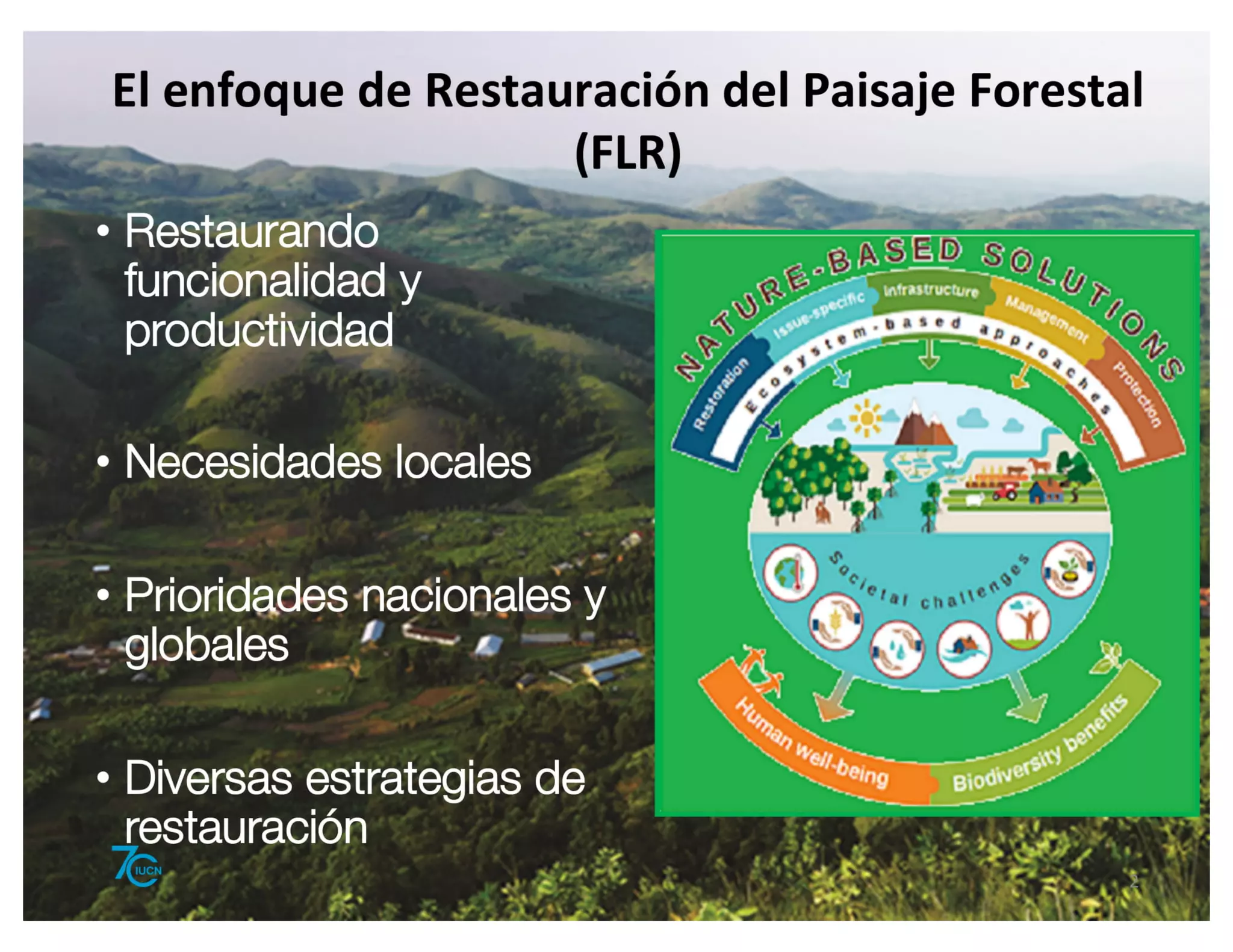 Ronald McCarthy, IUCN, Restauración productiva del paisaje | PDF