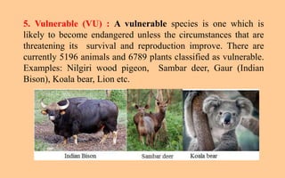 International Union for Conservation of Nature (IUCN) | PPTX