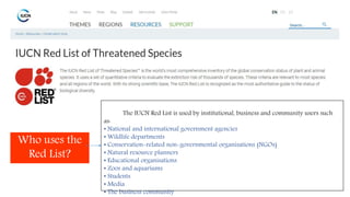 Iucn conservation tools | PPT