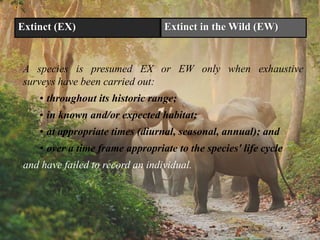 IUCN Criteria | PPTX