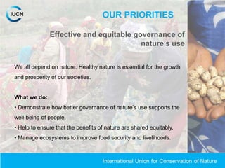 IUCN General Presentation | PPTX