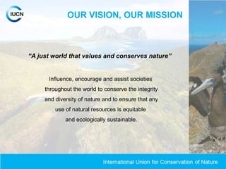 IUCN General Presentation | PPTX