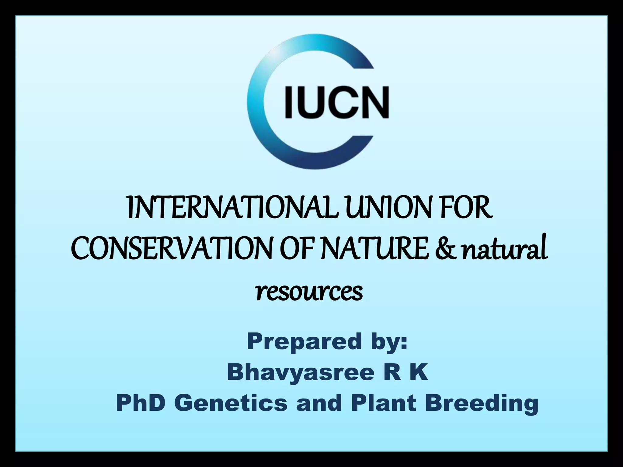 IUCN | PPTX