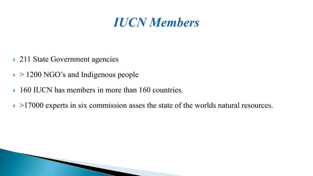 IUCN - Red List and Wild life Protection Act | PPTX