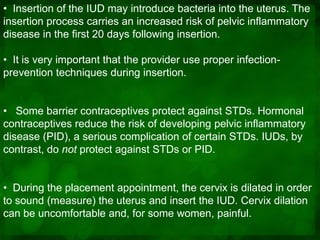 Iud (Intrauterine device) | PPTX