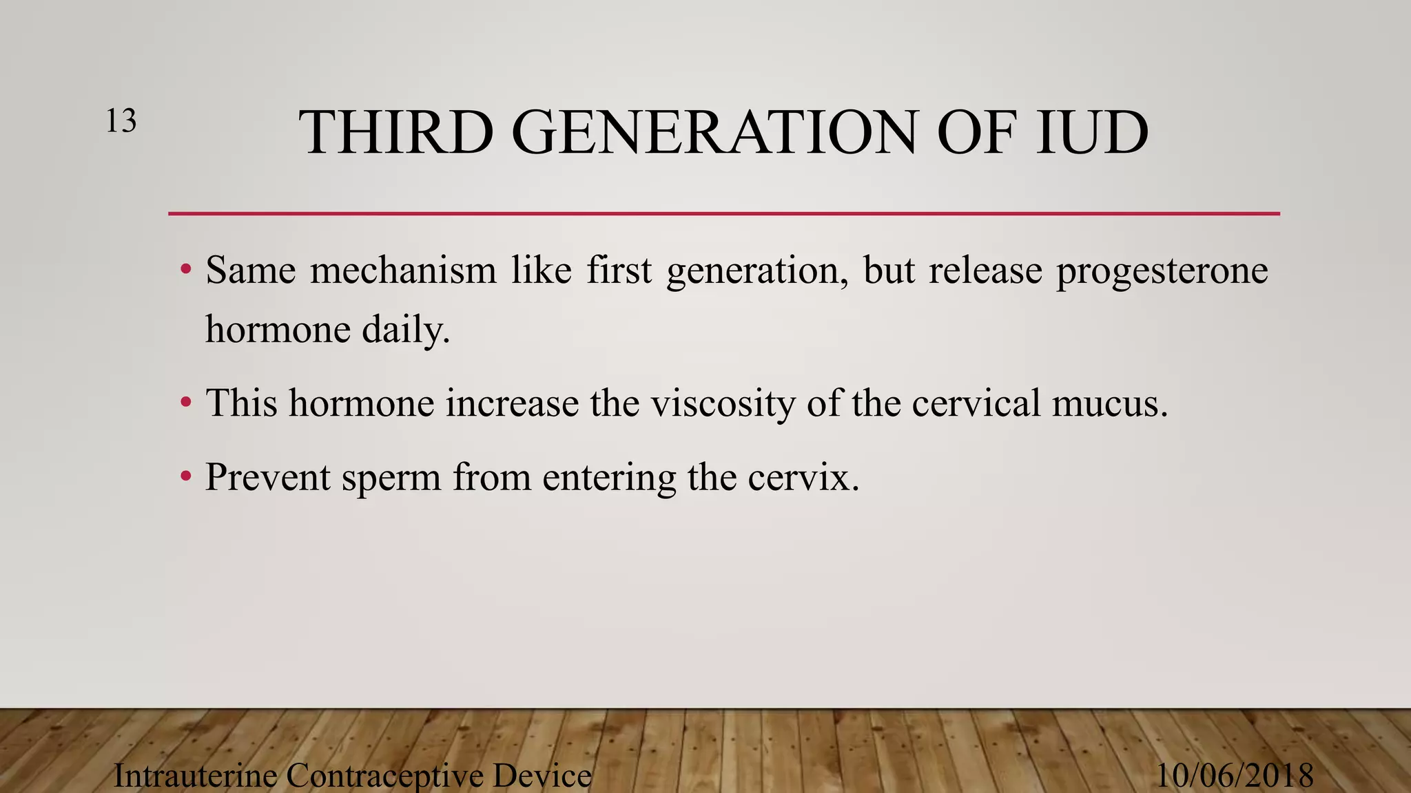 Intrauterine device (IUD) | PPTX