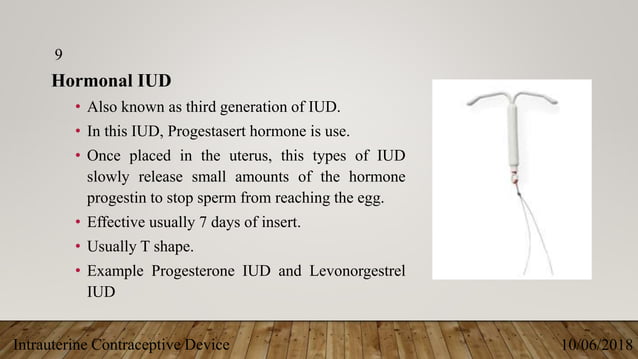 Intrauterine device (IUD) | PPTX