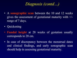POST DATED PREGNANCY AND INTRA-UTERINE FETAL DEATH, IUFD, Mob ...