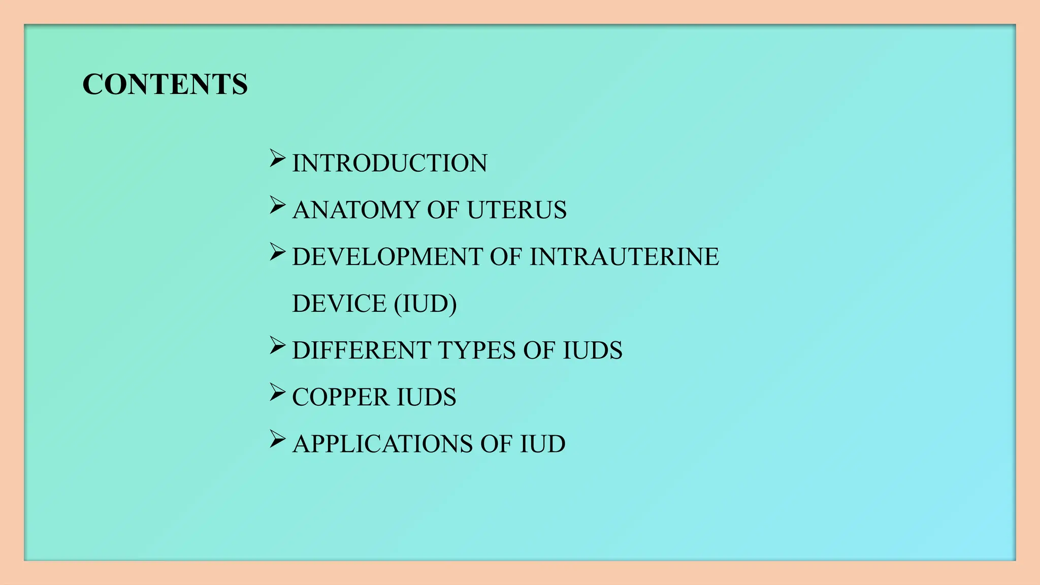 INTRAUTERINE DRUG DELIVERY SYSTEMS - NDDS | PPTX